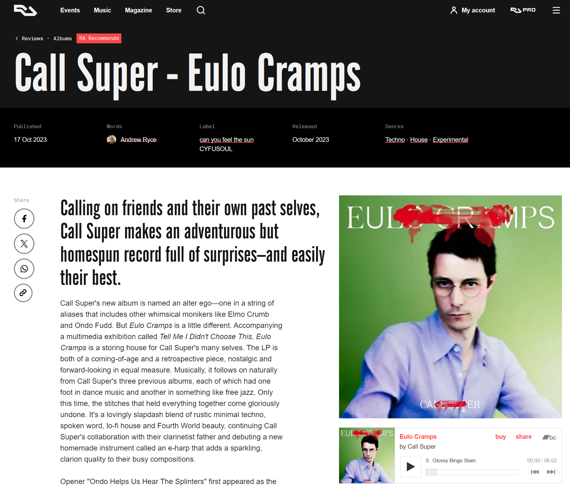 Call Super - The Sugar Factory PR